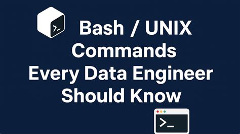 Bash Unix Commands Every Data Engineer Should Know