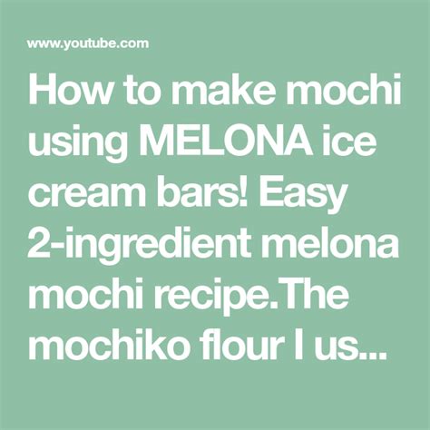 Melona Bars Recipe At Virginia Nealon Blog