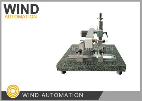 Commutator Roundness Electric Motor Testing Equipment For Brushed Dc Motor