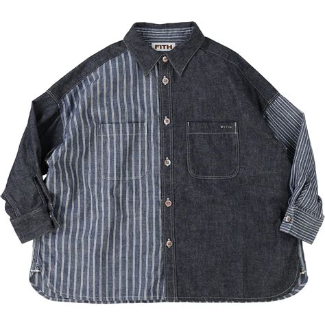 Striped Chambray Shirt The Little Red Planet