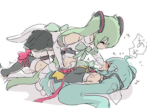 Rule 34 2girls Clothed Sex Dual Persona Hatsune Miku Magical Mirai