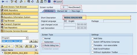 Modal Dialog Box Pop Up Screen In Module Pool Sapcodes