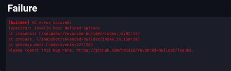 Error While Exiting Running In Docker · Issue 456 · Reisxdrevanced
