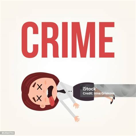 시체 사업 사무실 작업자 여자 캐릭터입니다 계약 살해 개념 Criminal Investigation에 대한 스톡 벡터 아트 및 기타 이미지 Criminal