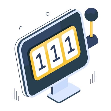 Premium Vector An Isometric Design Icon Of Jackpot Game