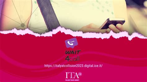 wait4call on linkedin collisionconf event b2b digitaladv startup italyatcollision