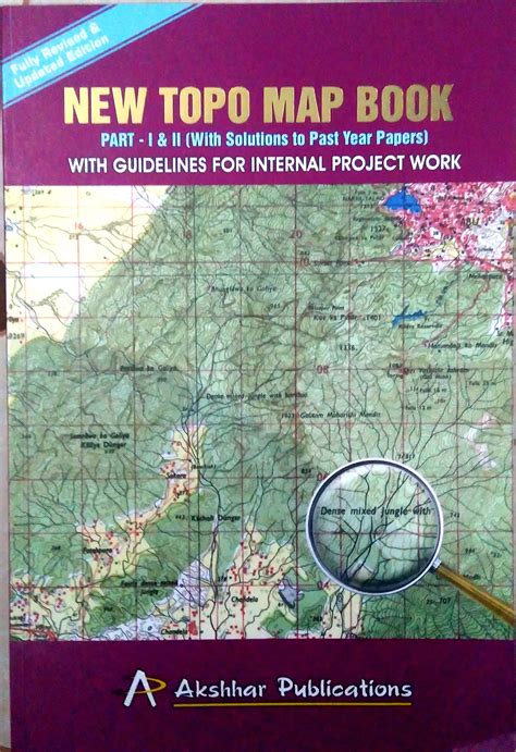 New Topo Map Book For ICSE Students Ansh Book Store