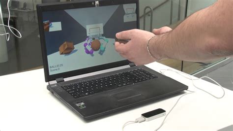 Leap Motion Gesture Controlled Game Of Basketball Rgu Hack 2016 Youtube