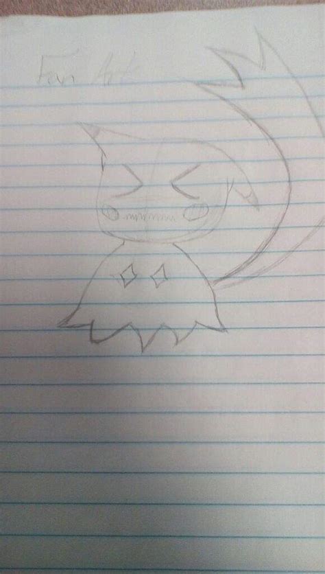 Mimikkyu Fan Art Pokémon Amino