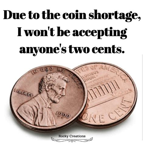 Coin Shortage Two Cents