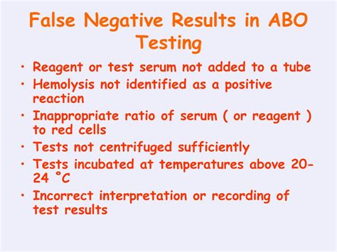 What Is The Best Example For False Negative False