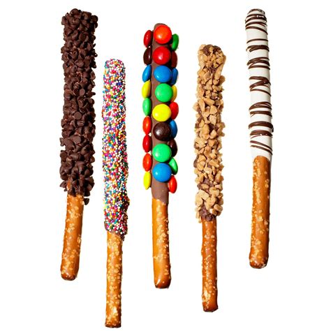 Chocolate Covered Pretzel Rods Denaes Ice Cream And Sweet Shop