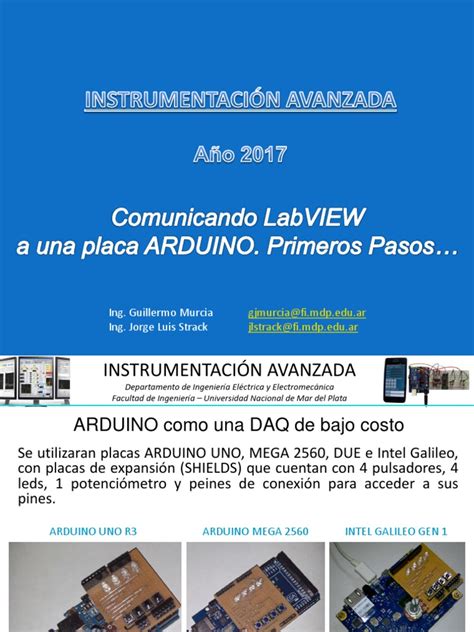 3 Comunicación Con Labview Pdf Arduino Entorno De Desarrollo Integrado