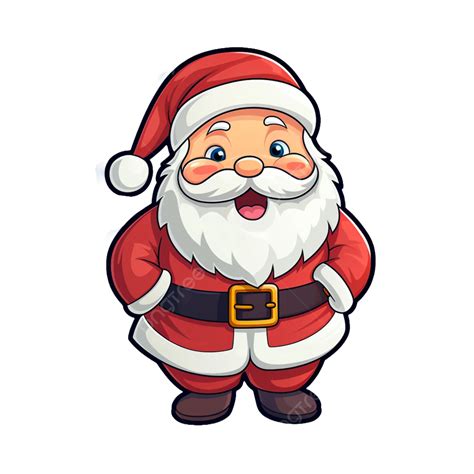 Simple Santa Claus Sticker Santa Clipart Sticker Clipart Santa Claus
