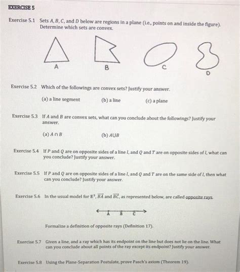 Solved EXERCISE Exercise Sets A B C And D Below Chegg Com
