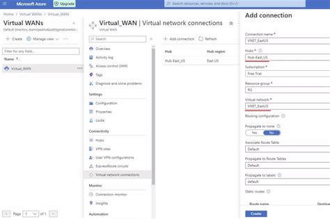 Setting Up Site To Site Vpn Connectivity From Oci To Azure Virtual Wan