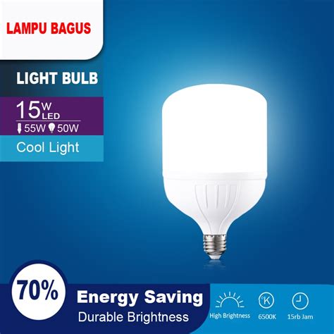 Jual Lampu Led Bulb Bohlam Led Capsule Lampu Led Hemat Energy Cahaya Putih Shopee Indonesia