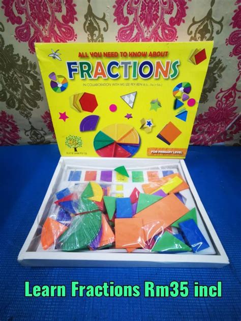 Learn Fractions Hobbies And Toys Toys And Games On Carousell