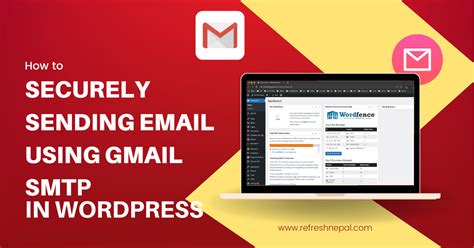 How To Securely Sending Email Using Gmail SMTP In Wordpress Refresh Nepal