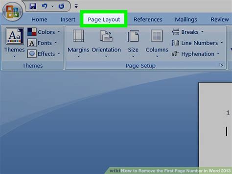 How To Remove The First Page Number In Word Steps