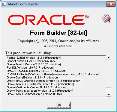 How To Find The Version For The Oracle Forms Compiler In Linux Stack Overflow
