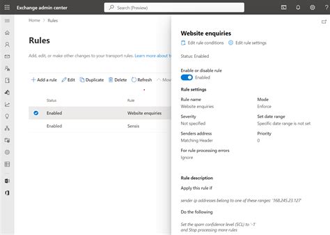 Whitelisting An Ip Address In Microsoft 365 To Bypass Spam Filtering A