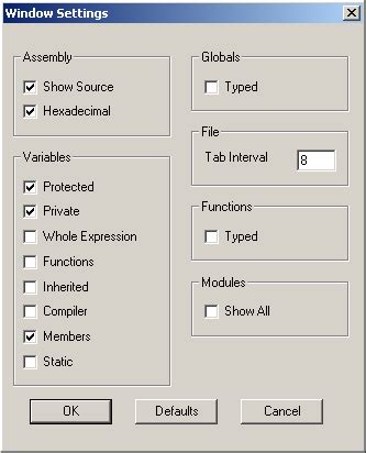 Open Watcom 2 0 Debugger Guide