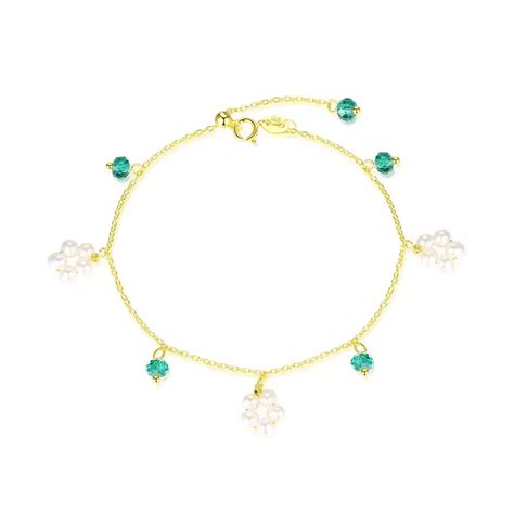 Сребърна гривна Скъпоценност Silver Sense