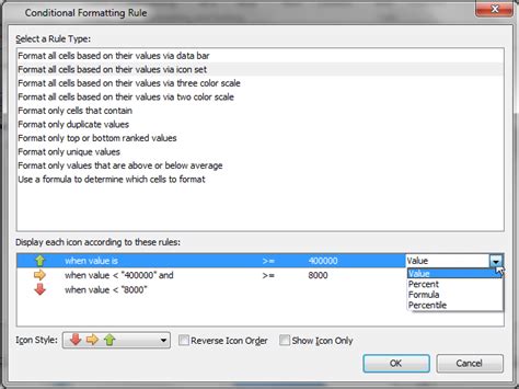 Using Conditional Formatting To Classify Data