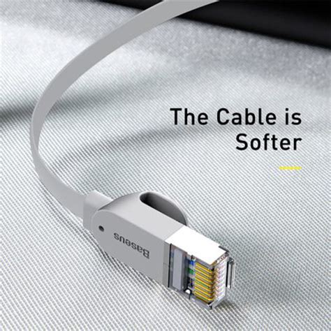 Baseus High Speed Six Types Of RJ45 Gigabit Network Flat Cable