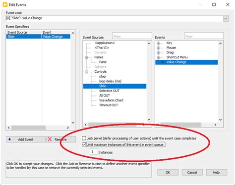 Solved How To Avoid Built Up For Cursor Move Events Ni Community