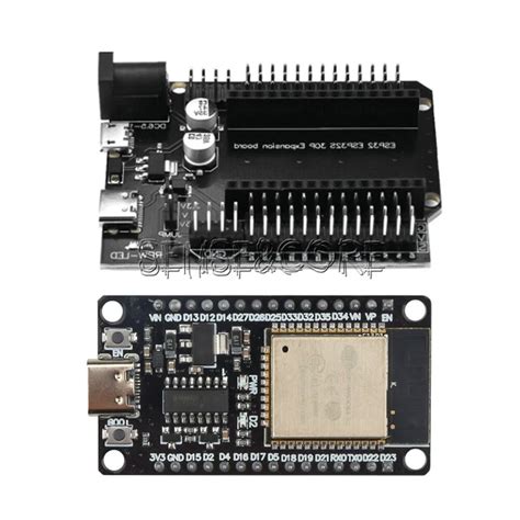 Usb Type C Esp32 Wifi Bluetooth Development Board Esp32 30p Expansion Board Eur 832 Picclick De
