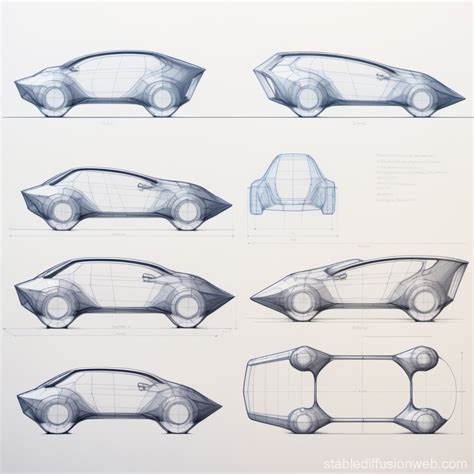Parametric Space Car Sketch In Seon Ghi Bahks Installation Stable
