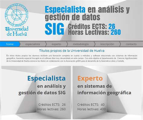 Blog Idee Experto En Sistemas De Información Geográfica Universidad