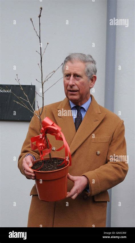 The Prince Of Wales During His Visit To Borrowdale Primary School In