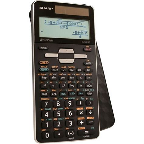 Sharp El W516tb Sl Scientific Calculator 640 Functions Lcd Display