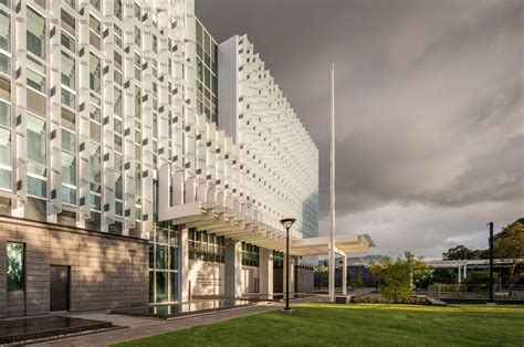 Miller Hull Creates Us Embassy On Sloped Site In Guatemala City