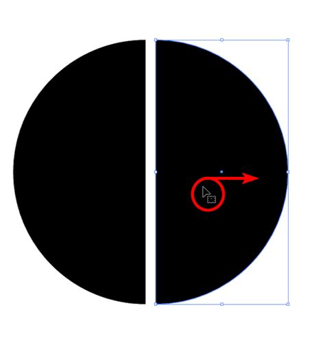 How To Cut A Shape In Half In Adobe Illustrator Imagy