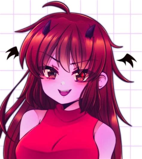 Anime Demon Gf Fnf By Thebluesnowprincess On Deviantart