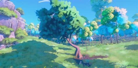 Ghibli Tree Scrolller