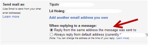 Gmail Always Reply From The Email The Message Was Sent To