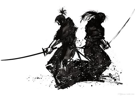 Самурай на белом фоне Zefirka Club фото и картинки