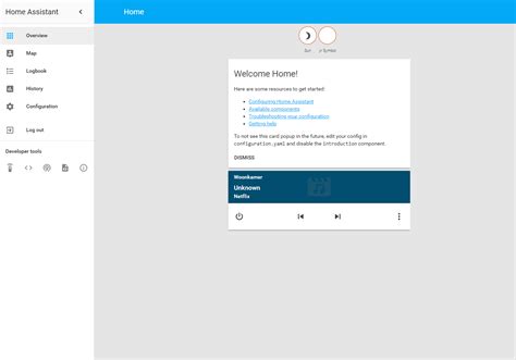 No Menu Or User Button Available After Starting The Ha Container On My Qnap Frontend Home