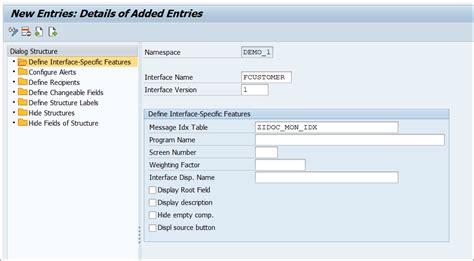Create A Simple Idoc Interface Sap Tutorials