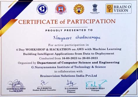 Navyasri Chodavarapu On Linkedin Awsworkshop Hackathon Teamwork