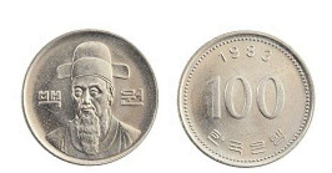 한은 100원 동전 속 이순신 장군 앞으로도 쓸 수 있다