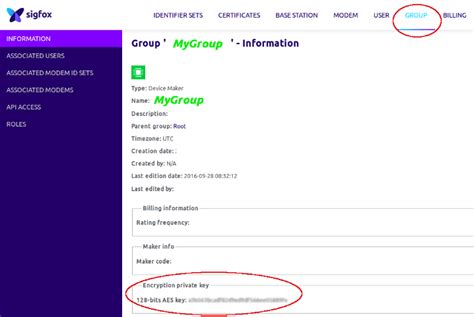 How To Get Sigfox Credential From CRA Sigfox Resources