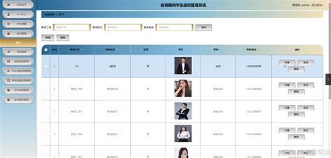 Java计算机毕业设计疫情期间学生返校管理系统（开题程序论文） Csdn博客