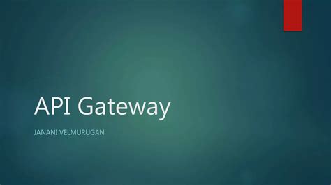 02 Api Gateway Pptx
