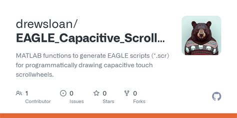 Github Drewsloaneaglecapacitivescrollwheelgenerator Matlab Functions To Generate Eagle
